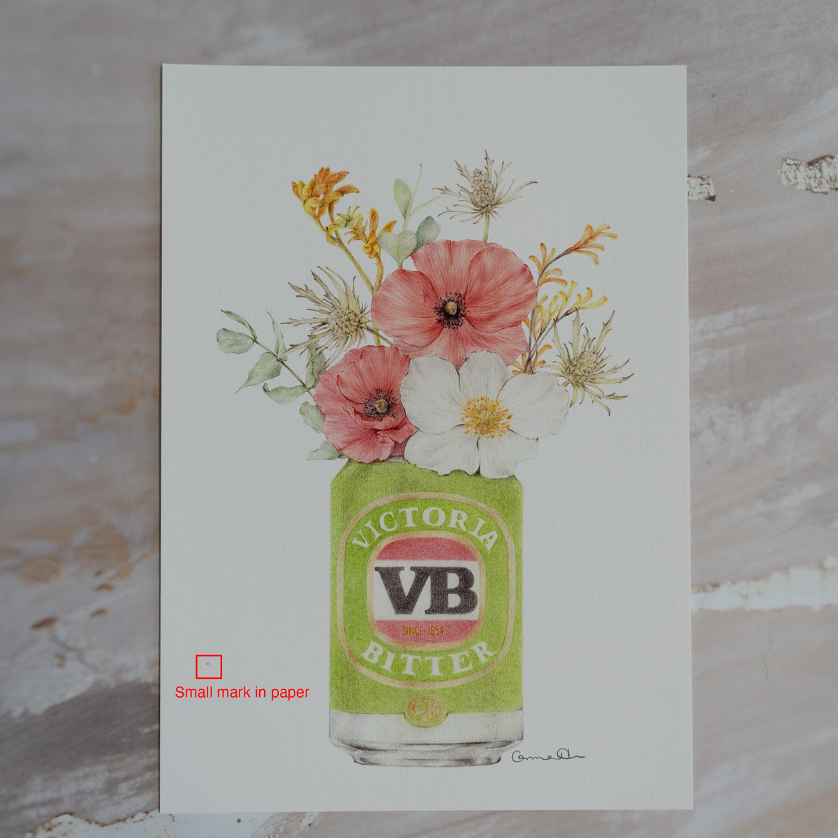 A Hard Earned Thirst - A4 (SS2022) – Carmen Hui Art