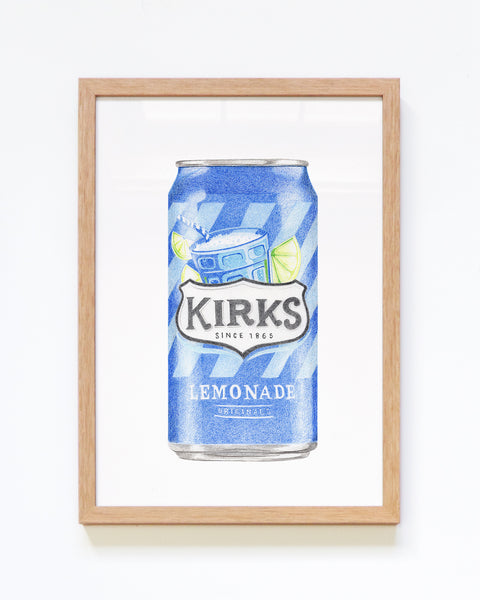 Kirks Lemonade | Original Pencil Drawing – Carmen Hui Art